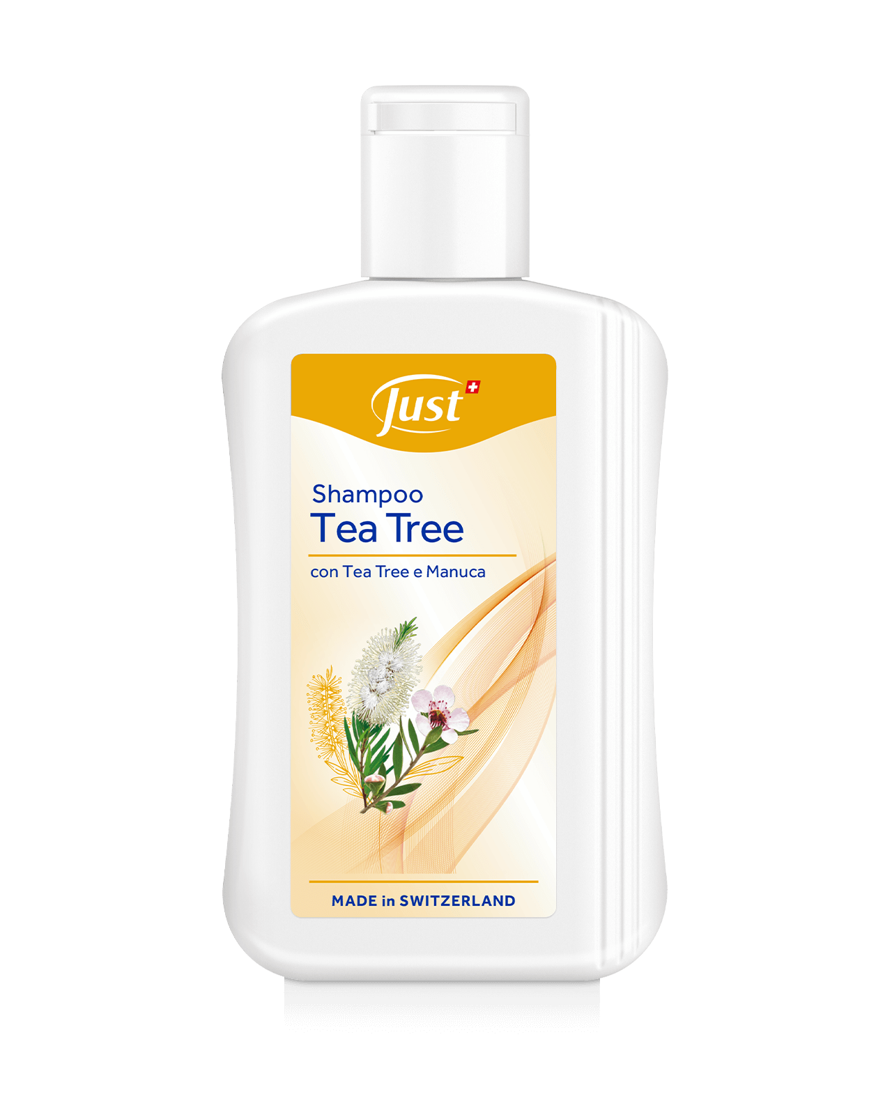 Shampoo Tea tree Just - Detergente e lenitivo